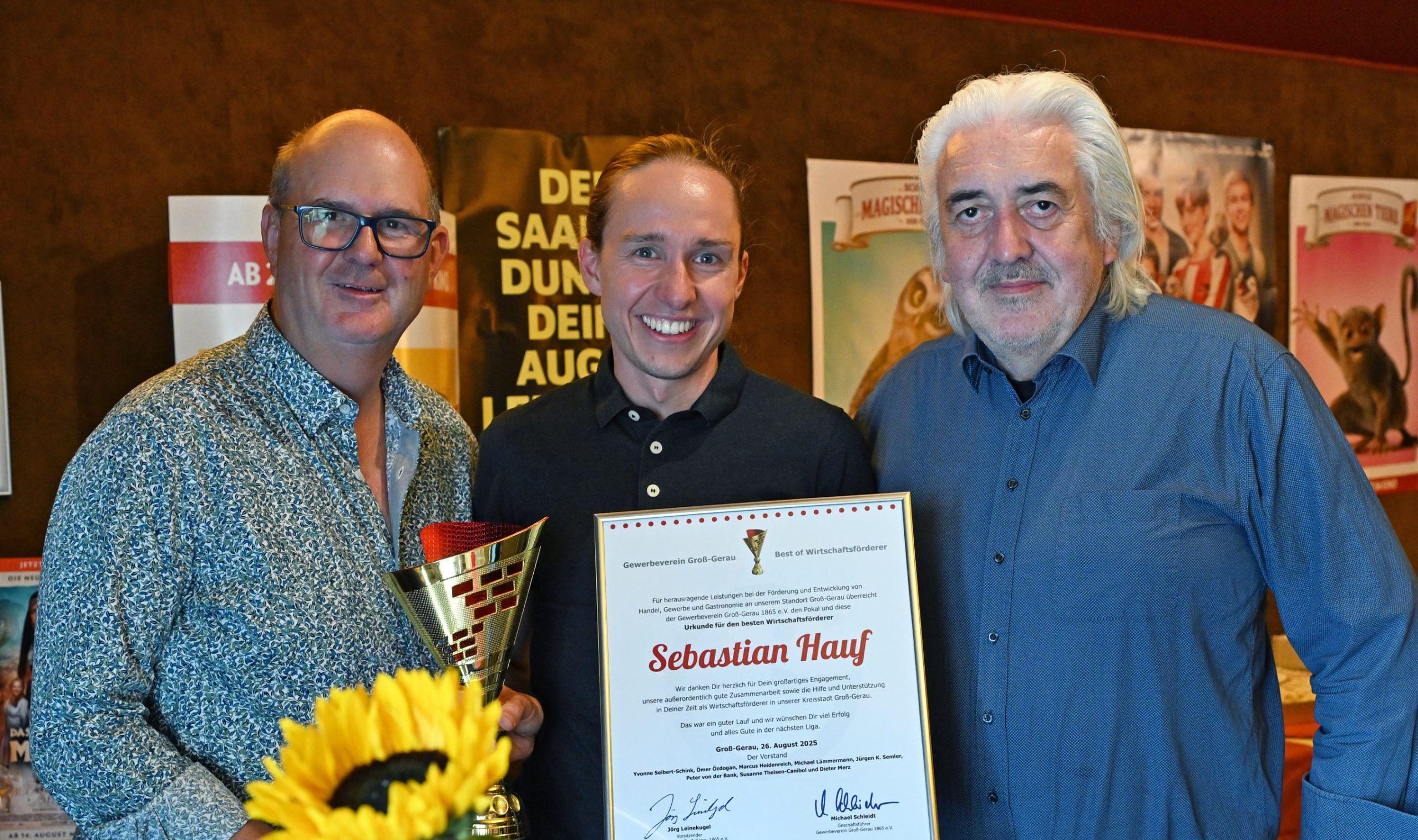 Sebastian Hauf bids farewell to Groß-Gerau